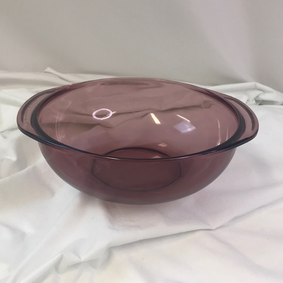 Pyrex | Dining | Vintage Cranberry Glass Pyrex Bowl 24 | Poshmark